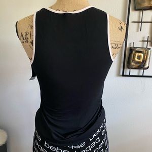 bebe | Intimates & Sleepwear | Bebe 2piece Pajamas Set Black And White ...